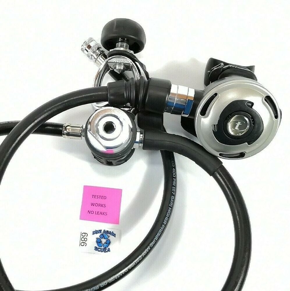 TUSA Scuba Diving Regulator Set 1st 2nd Stage Balanced Piston First ...