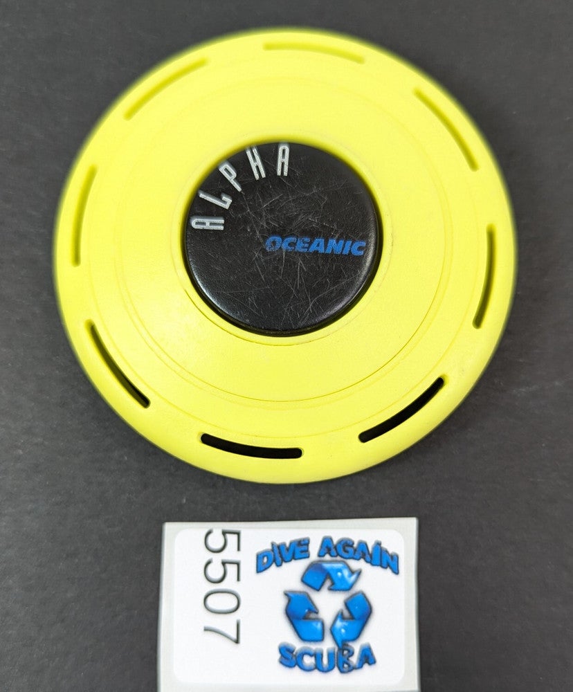 Genuine, OEM Oceanic Alpha Octo Diaphragm Purge Cover Yellow Scuba Dive ...